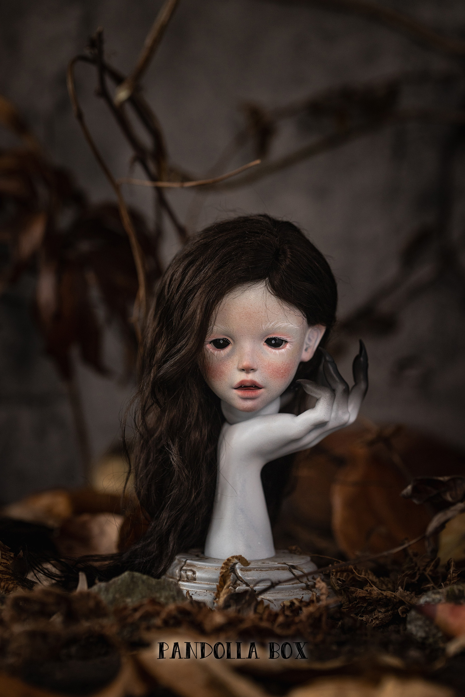 Enzo Head + Hand Stand; 1/4 BJD - dollyplanet